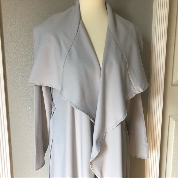 Jackets & Coats | Light Gray Duster | Poshmark